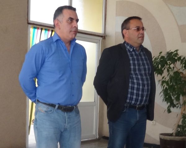 ПП ГЕРБ Сливен Стефан Радев и Стефан Кондузов от „Топлофикация Сливен „Работим за